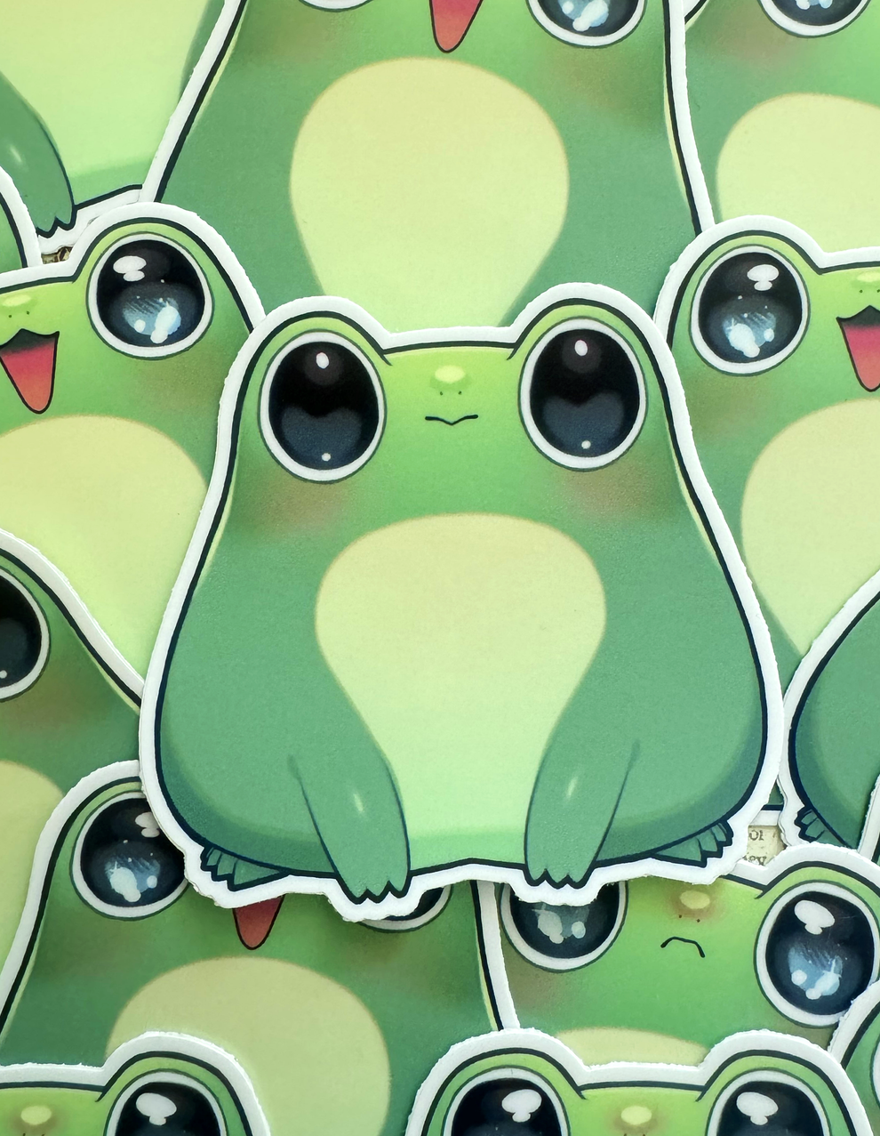 Pog the Frog Stickers – fuwaffy